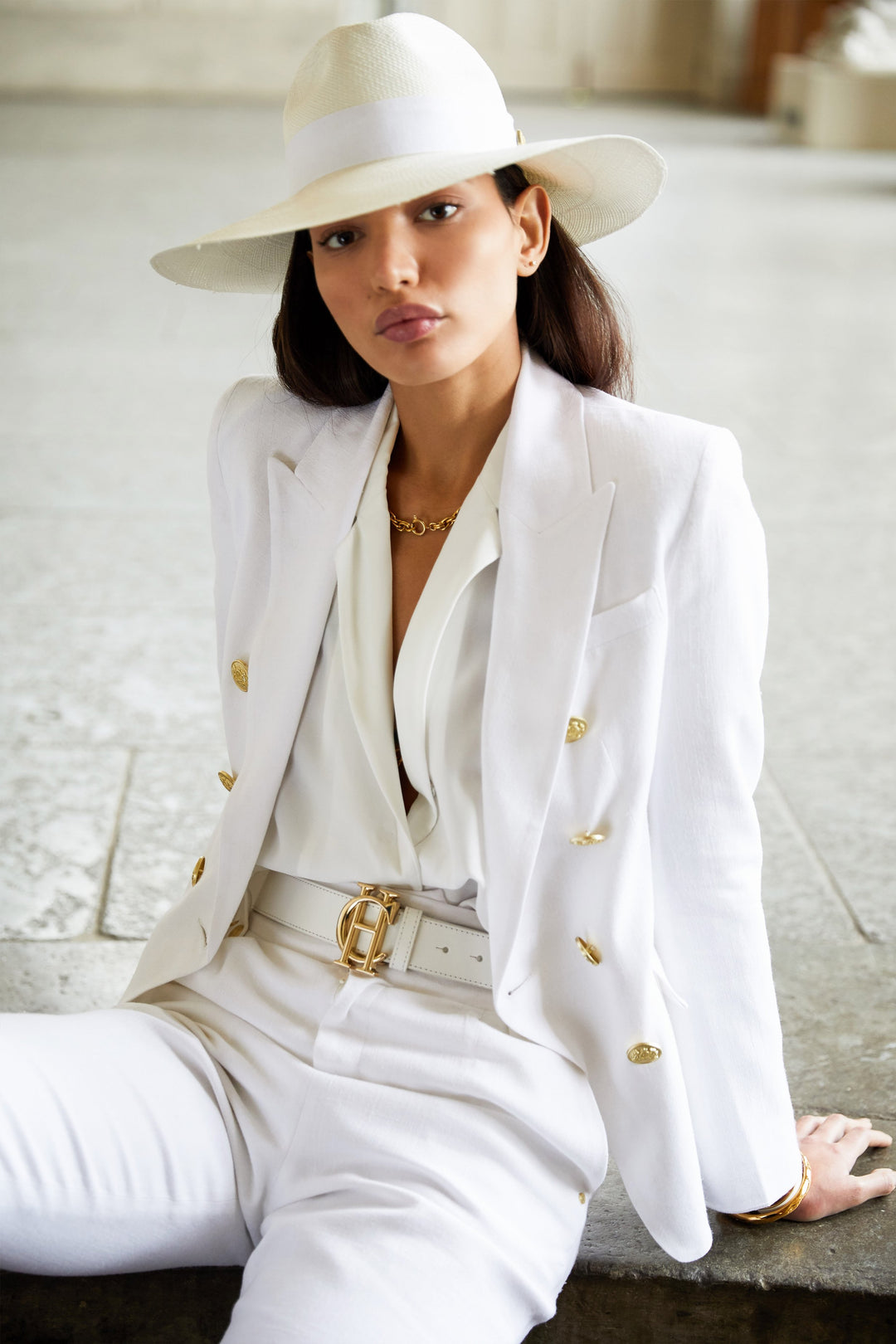 Jessica Hat (White) – Holland Cooper