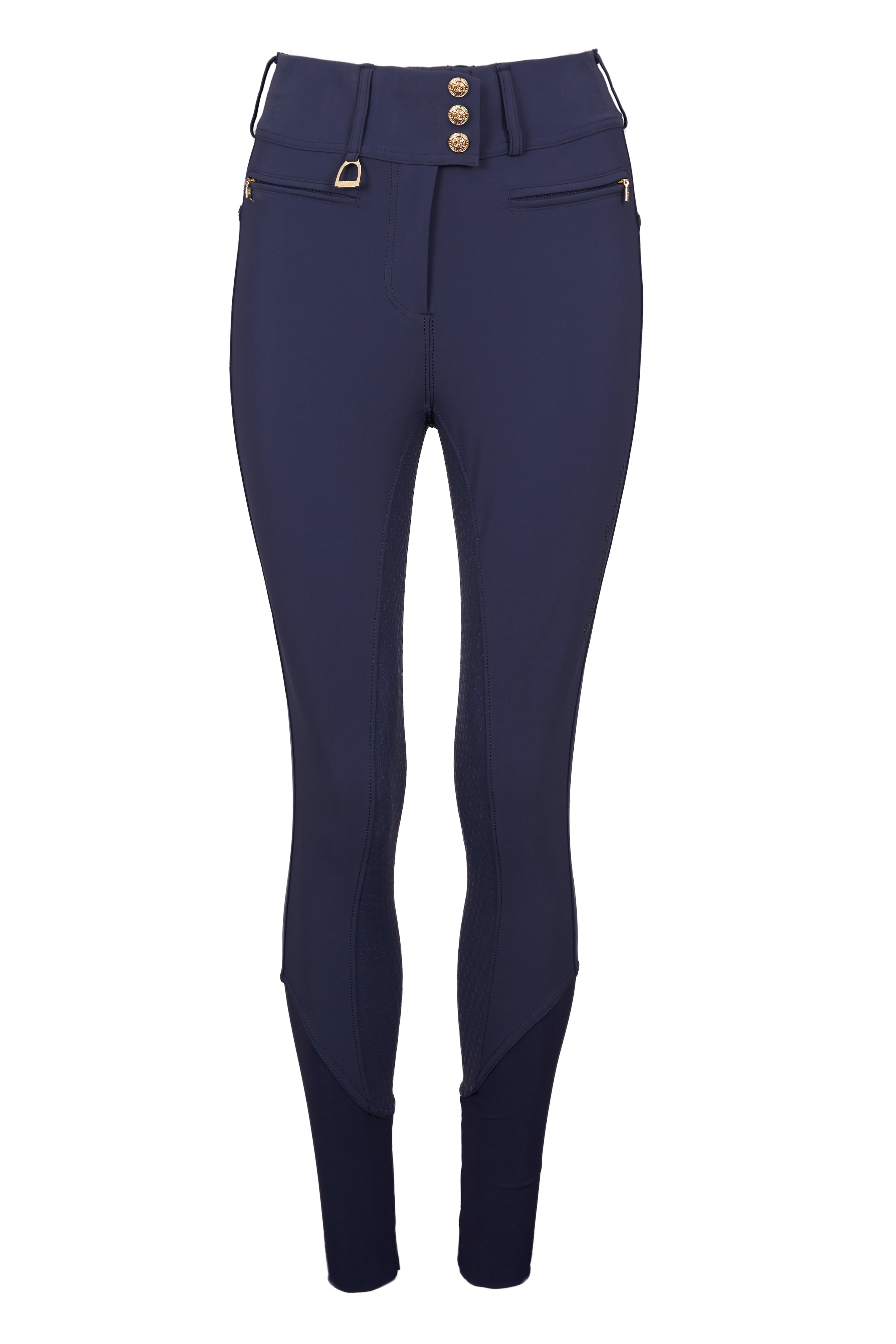 Premium High Rise Breeches (Yale Blue) – Holland Cooper