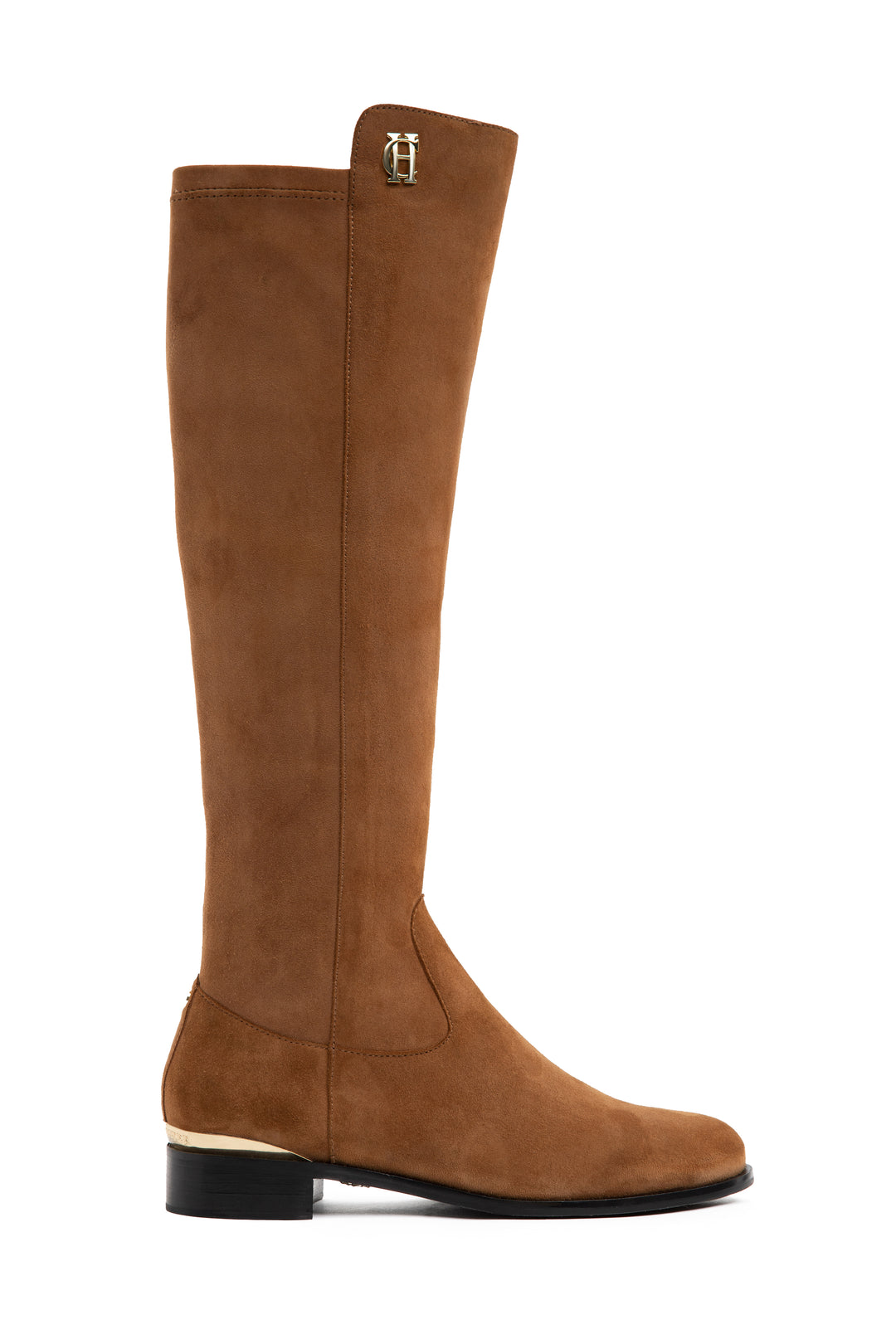 Albany Knee Boot (Tan Suede) – Holland Cooper