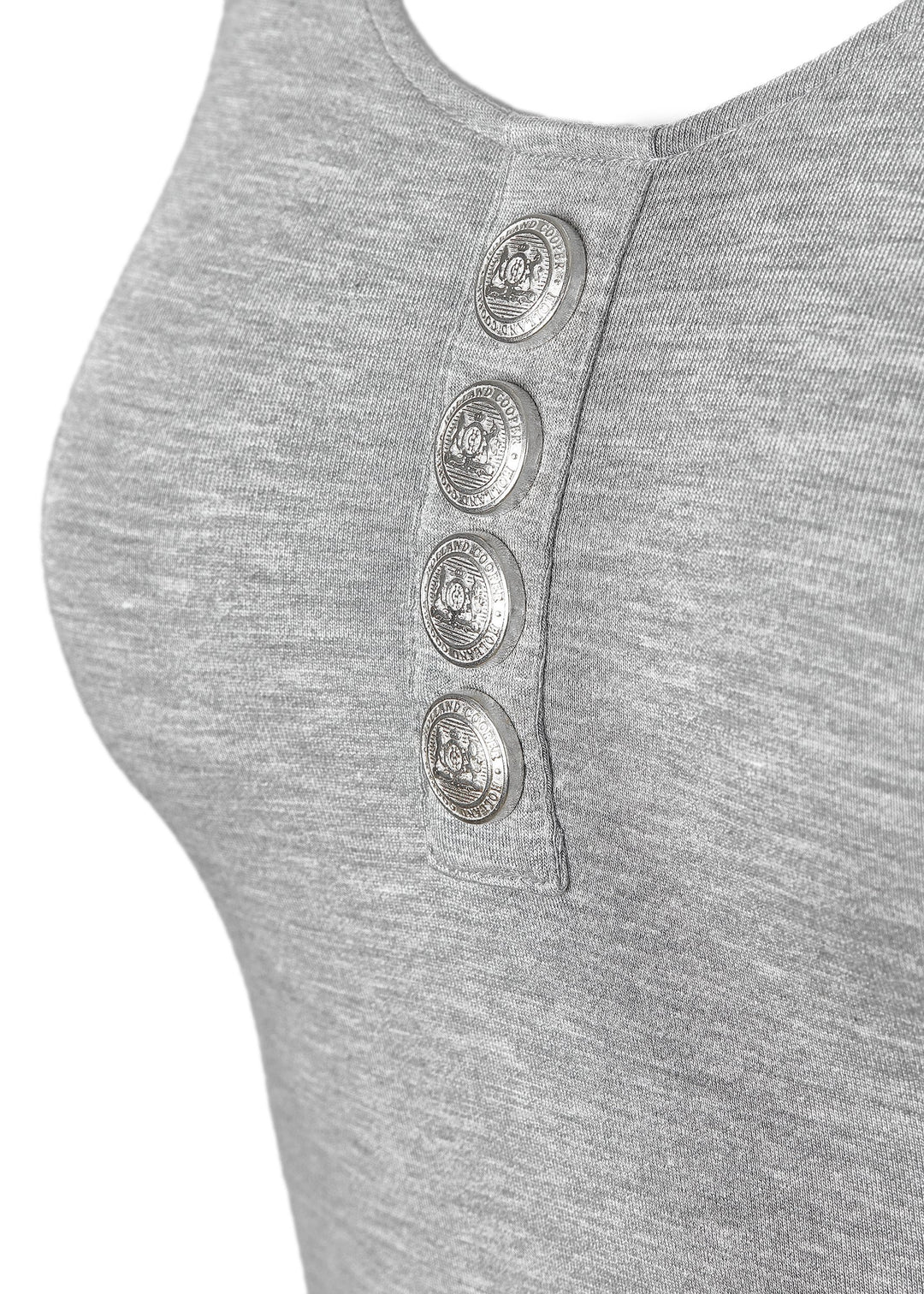 Vest Bodysuit (Grey Marl) – Holland Cooper
